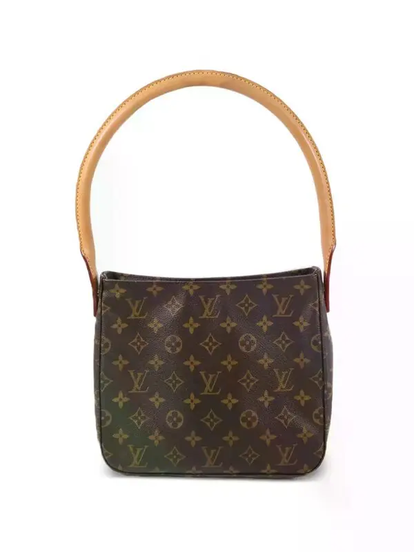 LOUIS VUITTON Monogram Canvas Mm Looping Tote Bag