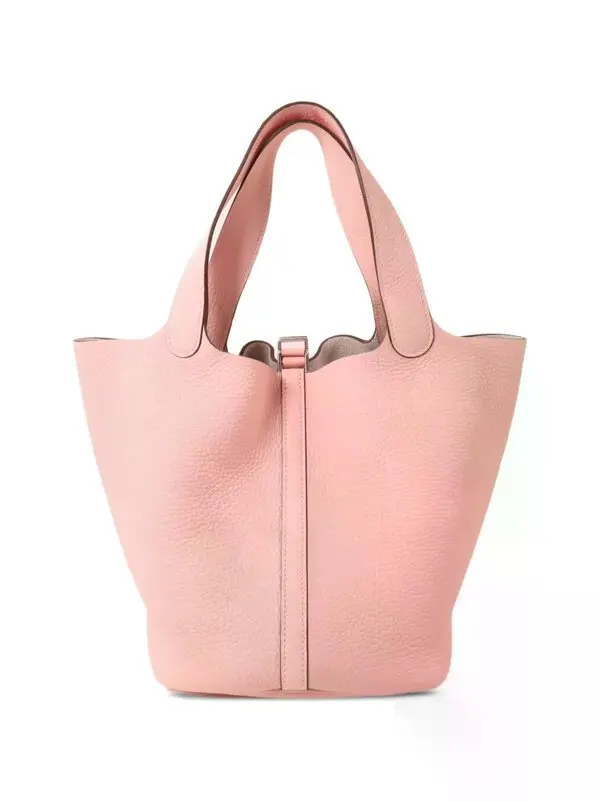 Hermès Mm Picotin Leather Tote Bag