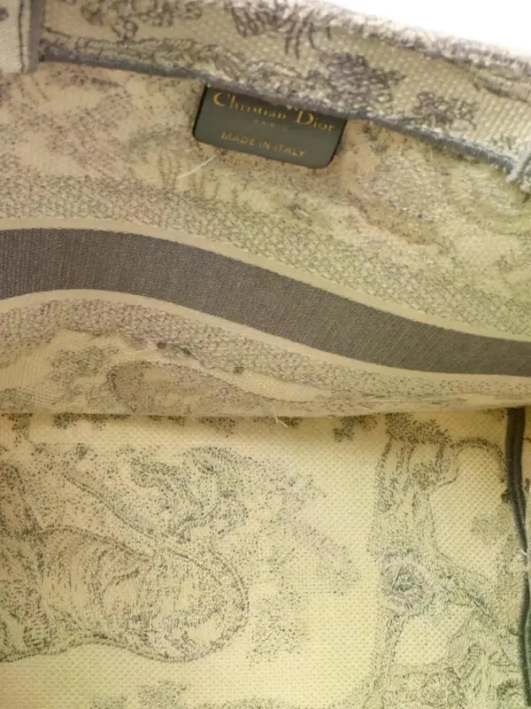 Dior Book Monagram Tote Bag - Neutrals