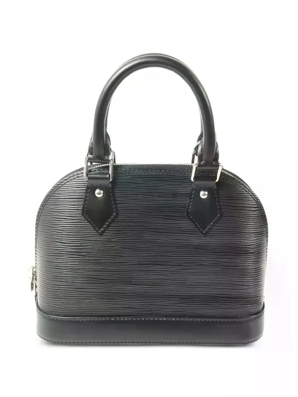 LOUIS VUITTON Bb Alma Epi-leather Tote Bag - Black