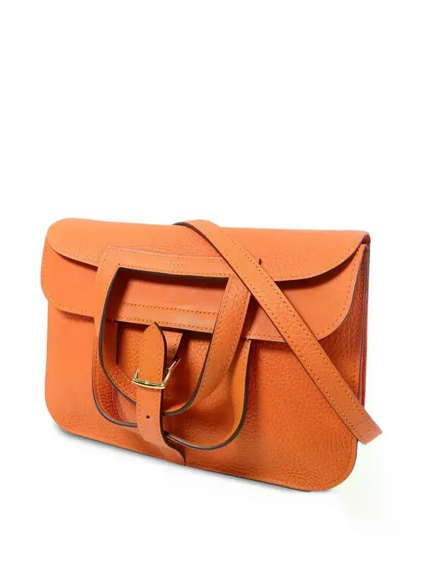 Hermès Halzan 25 Shoulder Bag - Orange