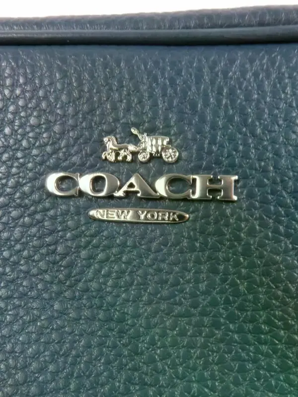 COACH VINTAGE Grained-leather Shoulder Bag