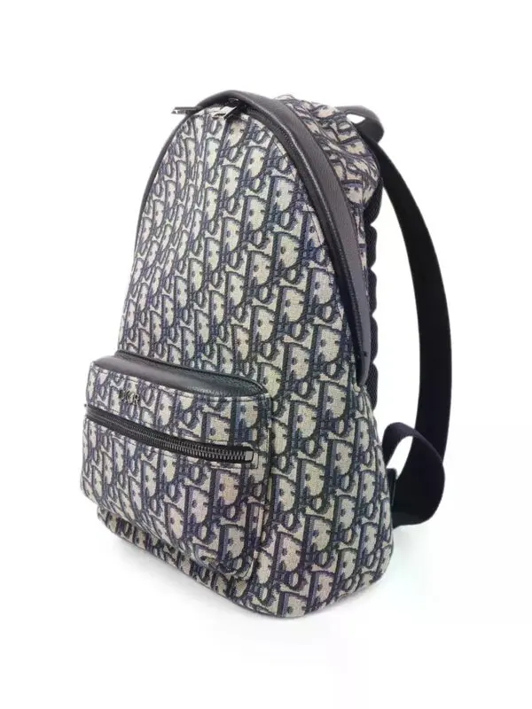 Dior Rider Monogram-pattern Backpack