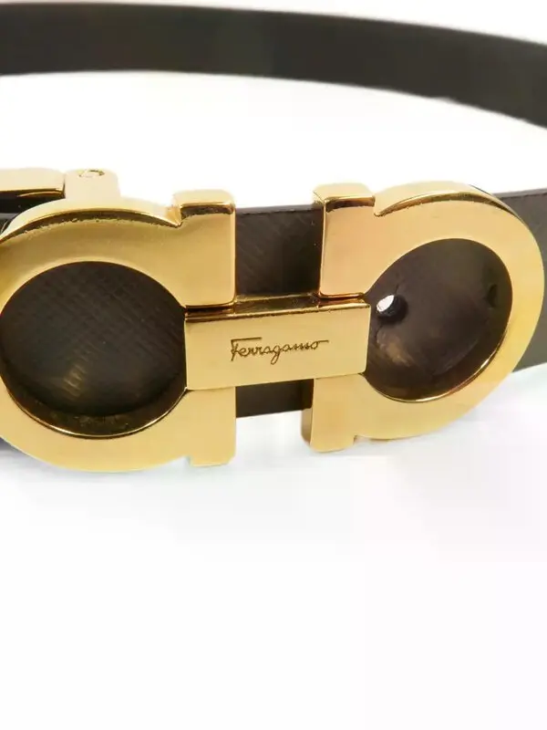 FERRAGAMO Reversible Gancini Belt