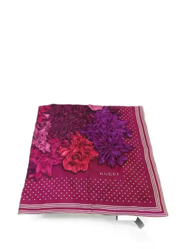 Gucci Floral-print Scarf