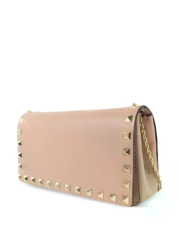 Valentino Garavani Rockstud Shoulder Bag - Neutrals