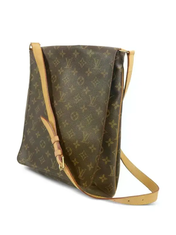 LOUIS VUITTON Musette Monogram Crossbody Bag - Brown