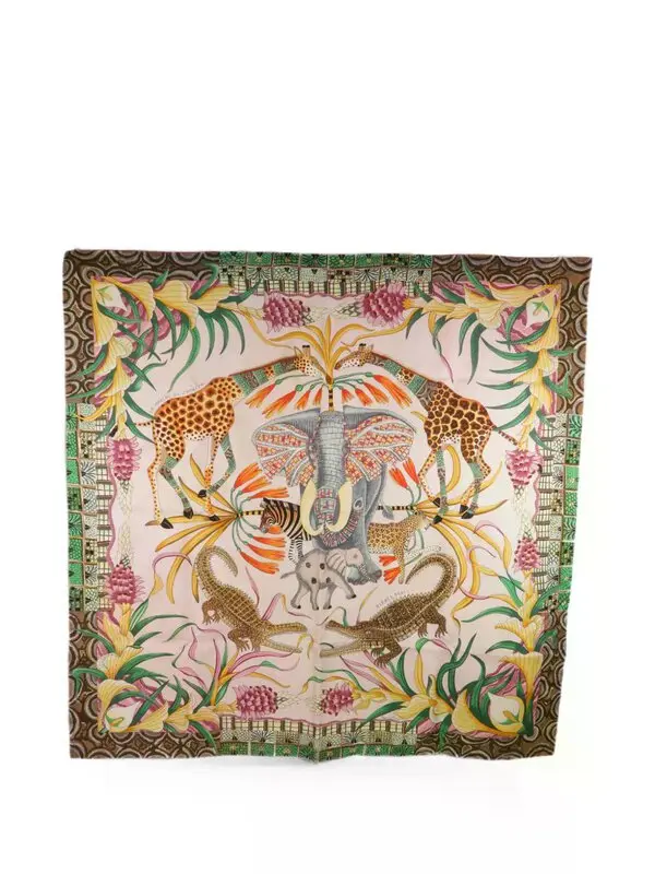 Hermès La Marche Du Zambèze Scarf
