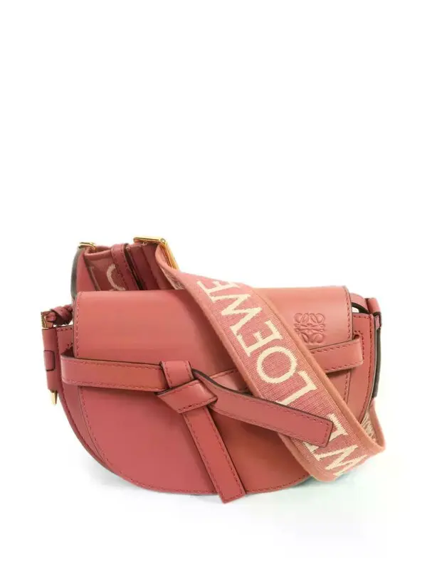 Loewe Gate Mini Shoulder Bag - Pink