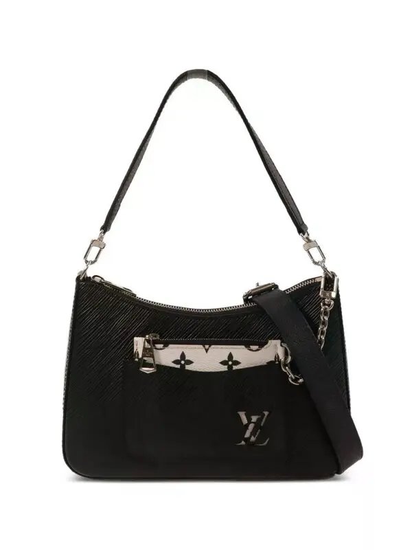 LOUIS VUITTON Marelle Epi Shoulder Bag - Black