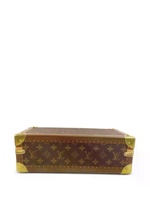 LOUIS VUITTON Monogram Pattern Watch Box