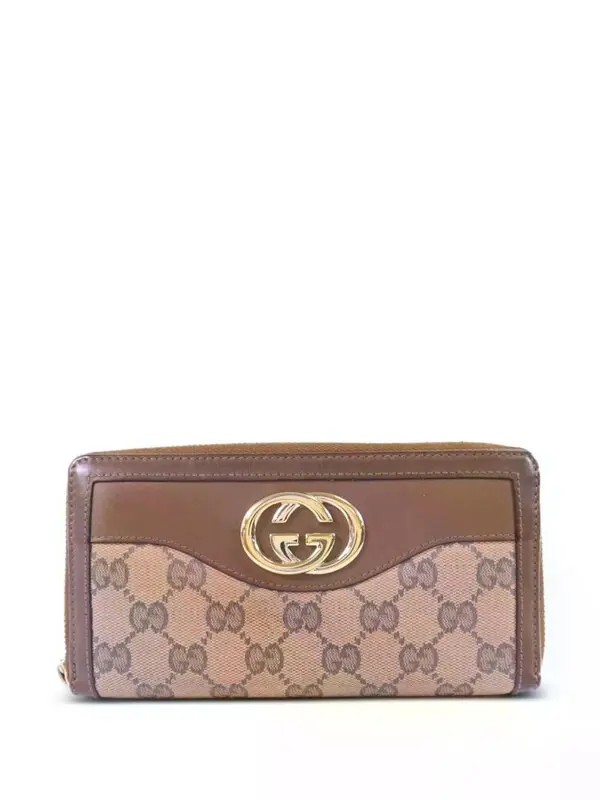 Gucci Logo-pattern Wallet