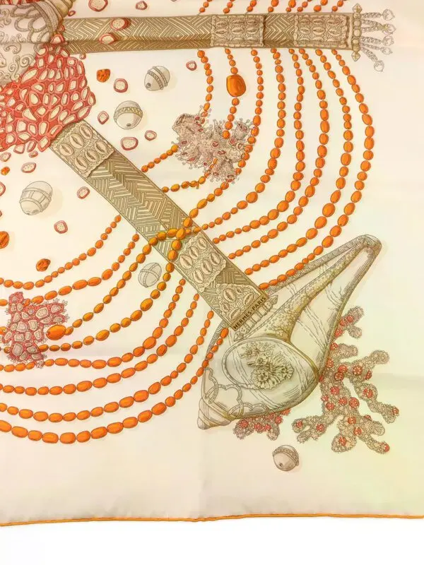 Hermès Chemins De Corail Scarf