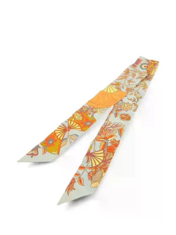 Hermès Twilly Floral-print Scarf