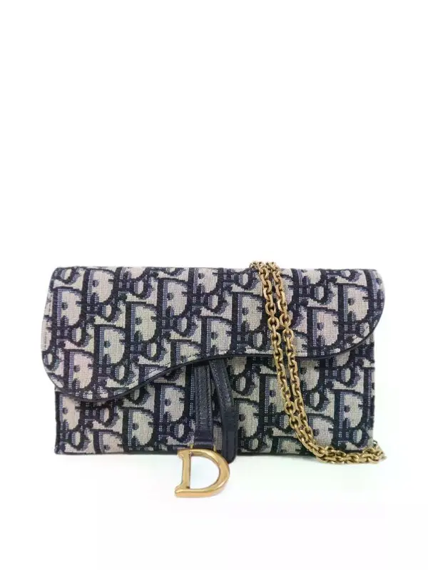 Dior Oblique Chain Shoulder Bag