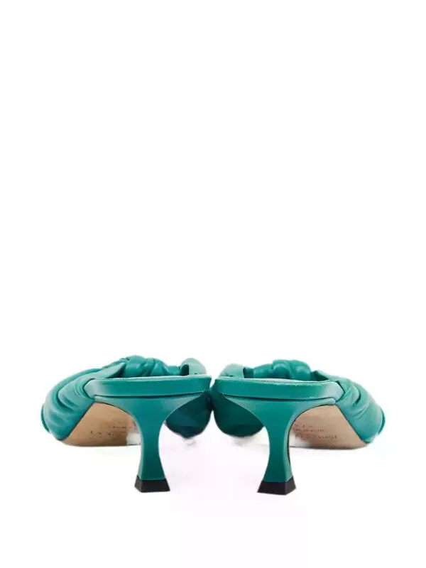 JIMMY CHOO Avenue Knotted Slide Sandals