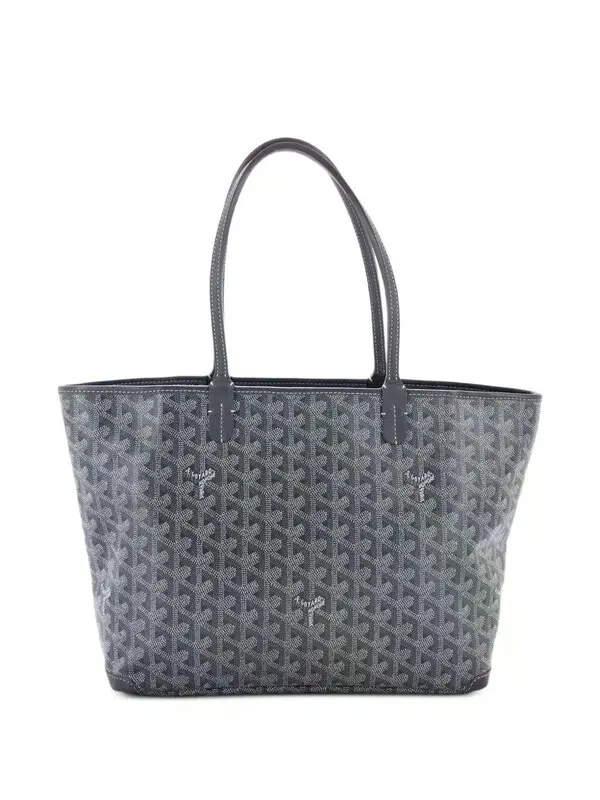 Goyard Artois Coated Canvas Pm Tote Bag - Grey