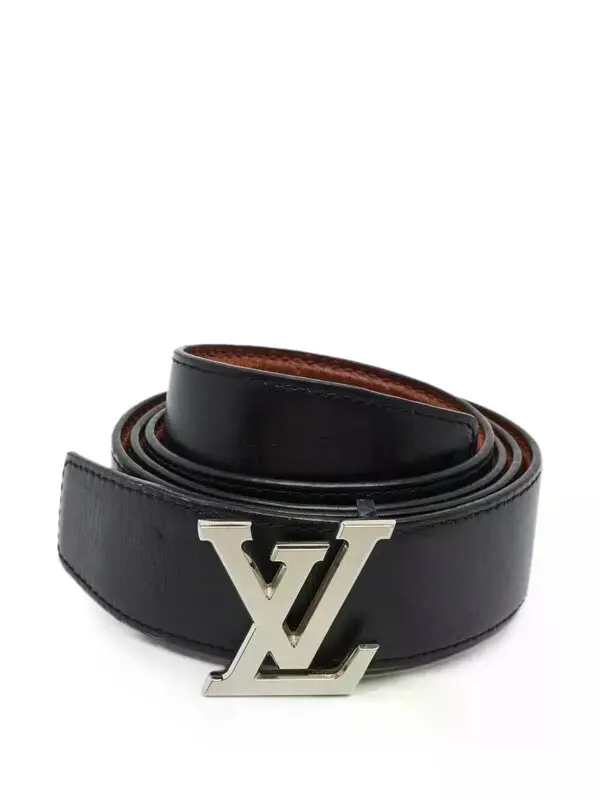 LOUIS VUITTON 2024 Logo-plaque Reversible Belt
