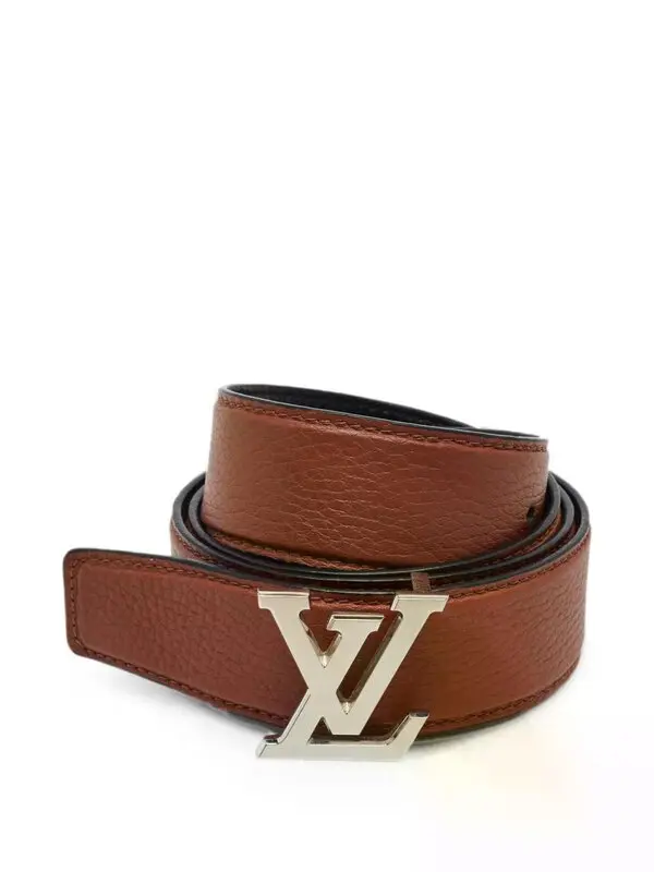 LOUIS VUITTON 2024 Logo-plaque Reversible Belt
