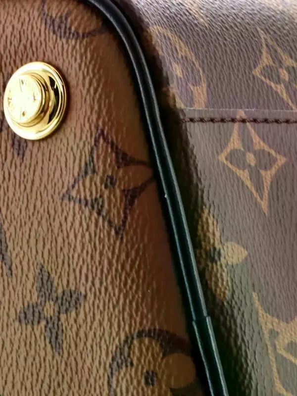 LOUIS VUITTON Vanity Handbag Reverse Monogram Canvas Pm Satchel