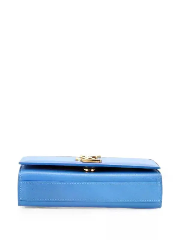 Saint Laurent Classic Monogram Grainy Leather Small Crossbody Bag