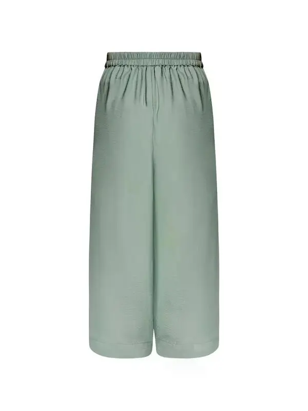 BETTY BARCLAY Pleated Elasticated-waist Trousers
