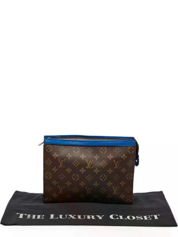LOUIS VUITTON Mm Voyage Monogram Clutch Bag