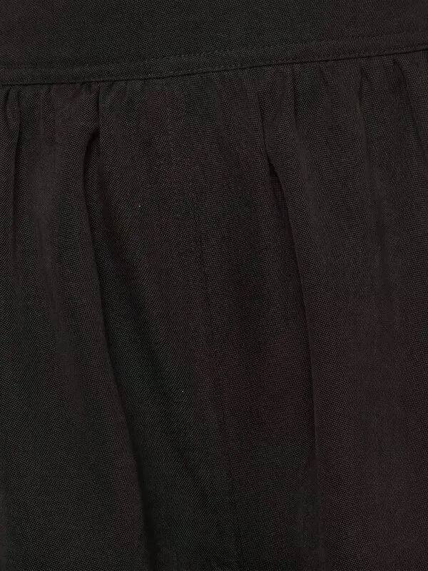 Givenchy Pleated Tailored Shorts With D-ring Hardware