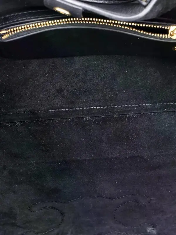 Celine Anais Cabas Leather Medium Tote Bag