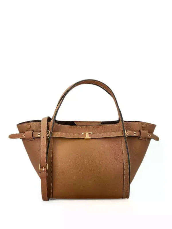 TOD'S T Timeless Leather Shoulder Bag