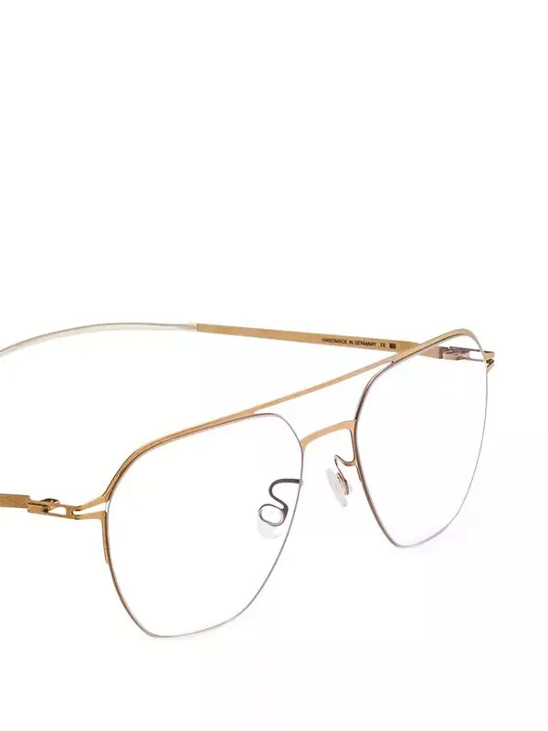Mykita Imba Aviator Eyeglasses - Gold
