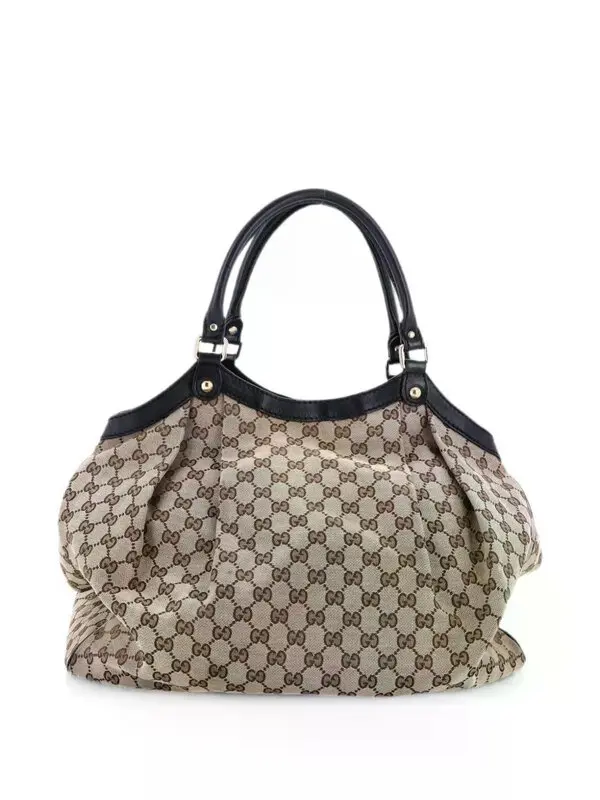 Gucci Sukey Gg Canvas Large Tote Bag