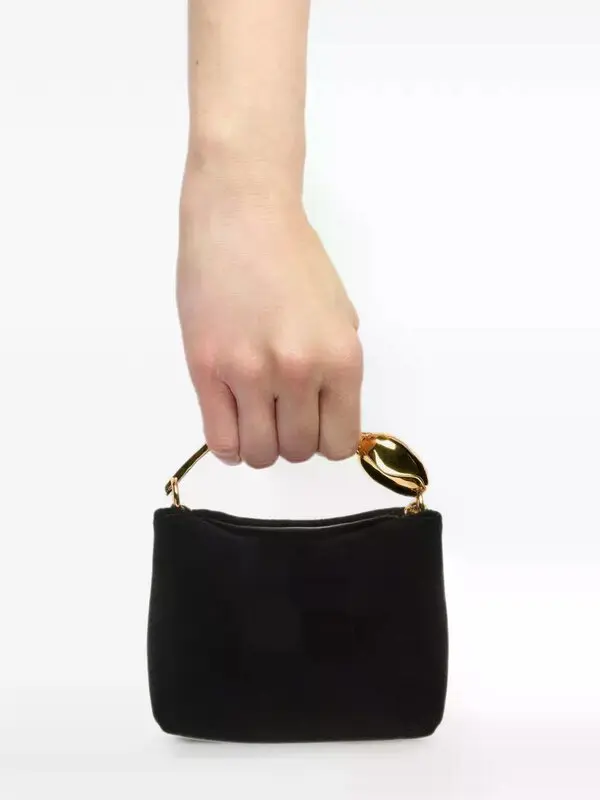 Erdem Mini Bloom Flower-handle Tote Bag - Black