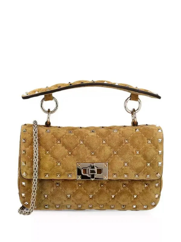 Valentino Garavani Rockstud Spike Quilted Tote Bag