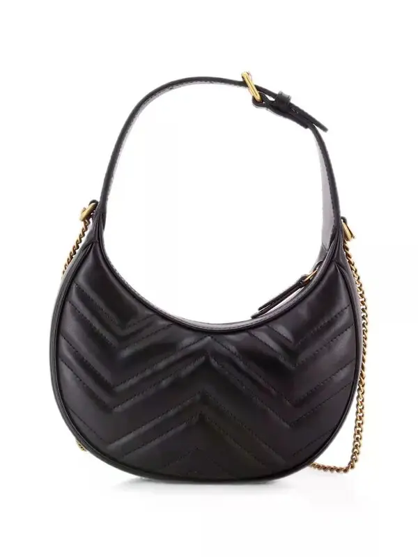 Gucci Gg Marmont Matelassé Leather Mini Hobo Bag
