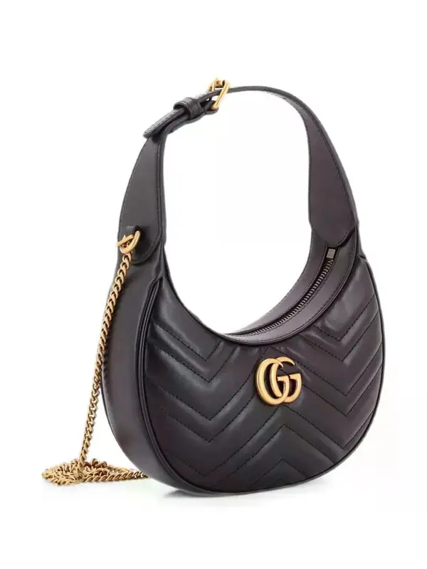 Gucci Gg Marmont Matelassé Leather Mini Hobo Bag