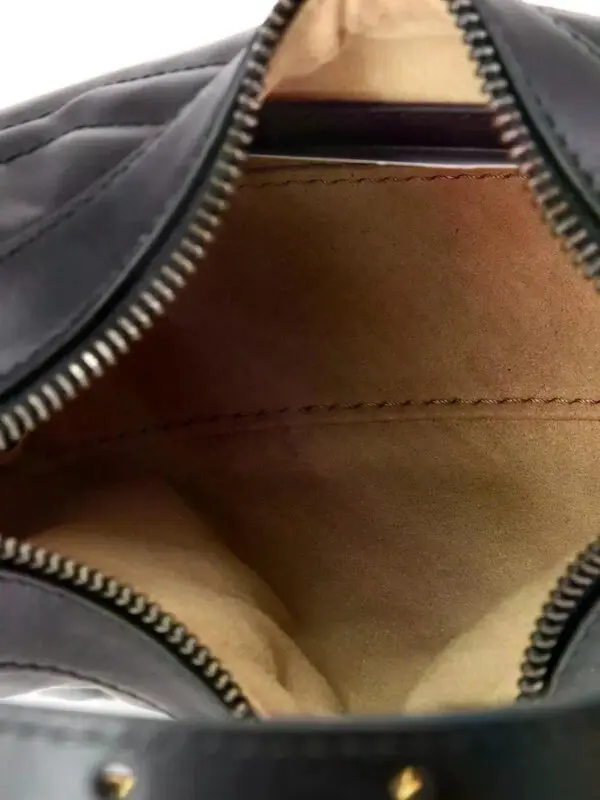 Gucci Gg Marmont Matelassé Leather Mini Hobo Bag