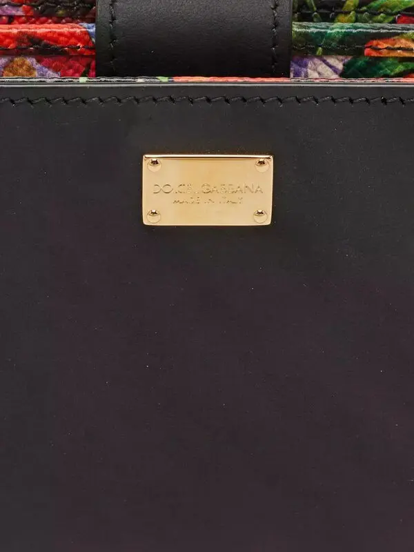 Dolce & Gabbana French Zip-around Leather Wallet