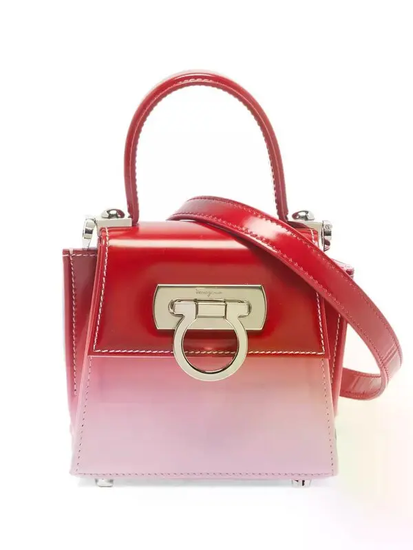 FERRAGAMO Xs Iconic Top-handle Leather Tote Bag