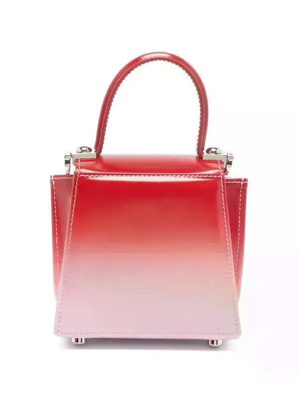 FERRAGAMO Iconic Top Handle Leather Tote Bag