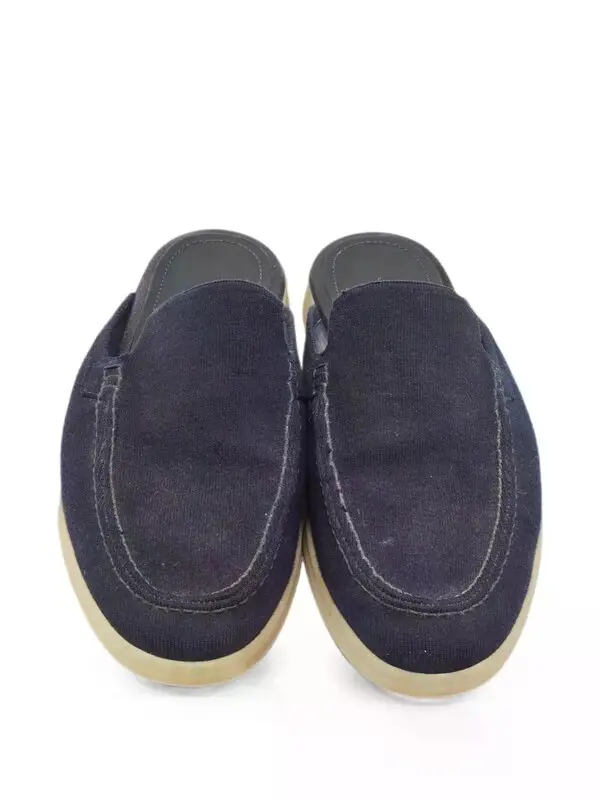 Loro Piana Babouche Walk Flat Mules
