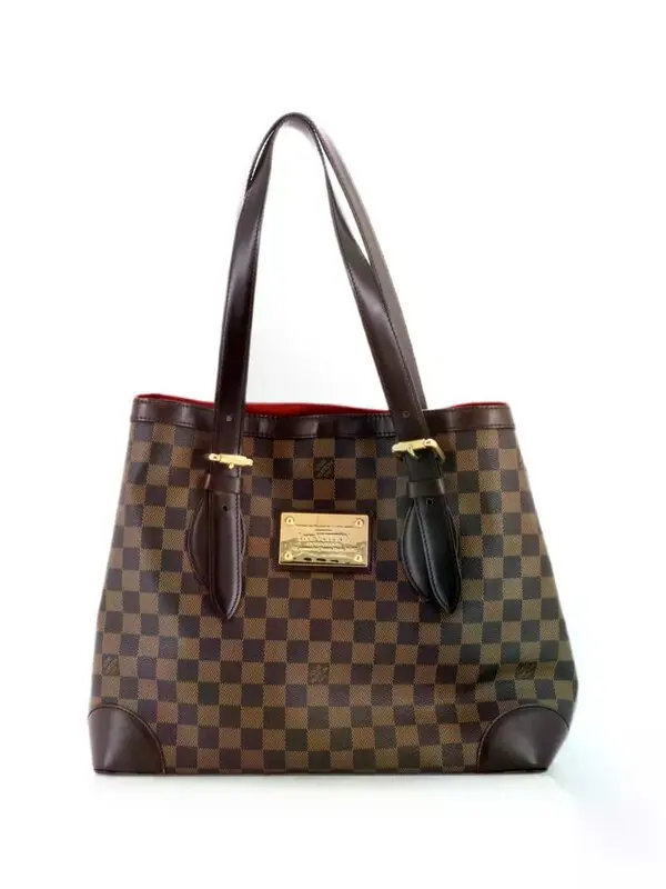 LOUIS VUITTON Hampstead Damier Mm Tote Bag - Brown