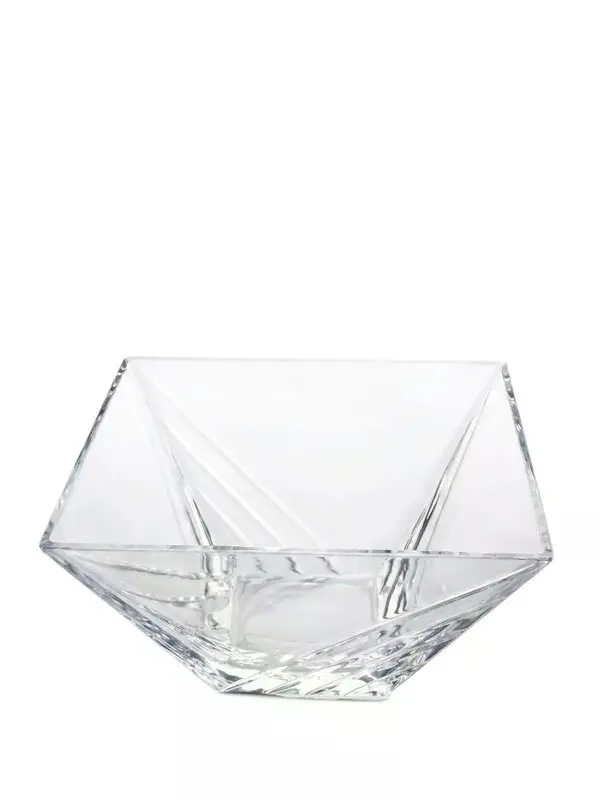 COLLEVILCA Dallas Geometric Crystal Bowl - White