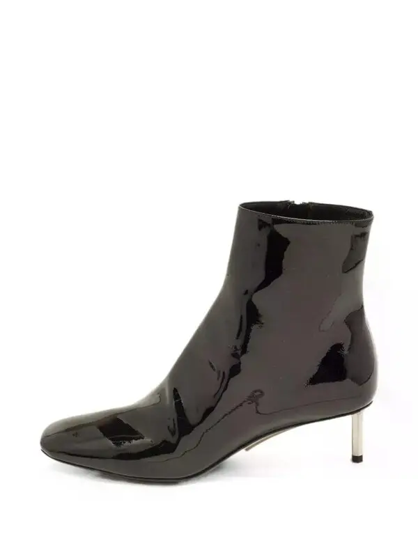 Off-White Allen Leather Ankle Boots - Black