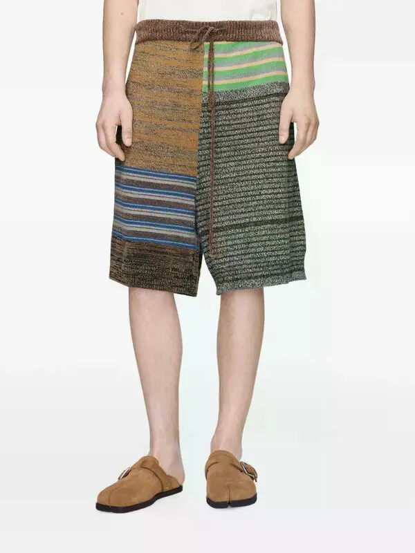 MAISON MARGIELA Patchwork Knit Shorts