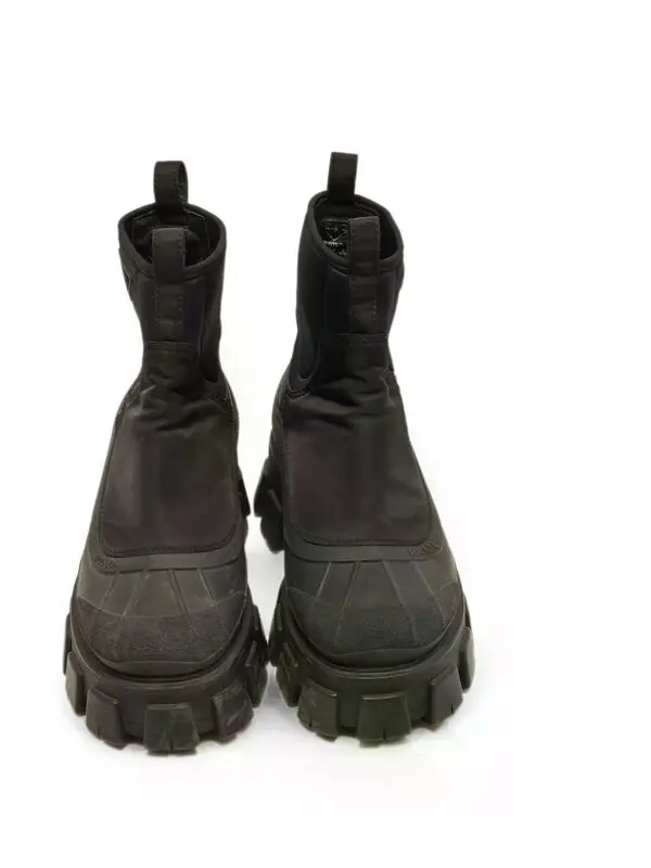 Prada Monolith Ankle Boots
