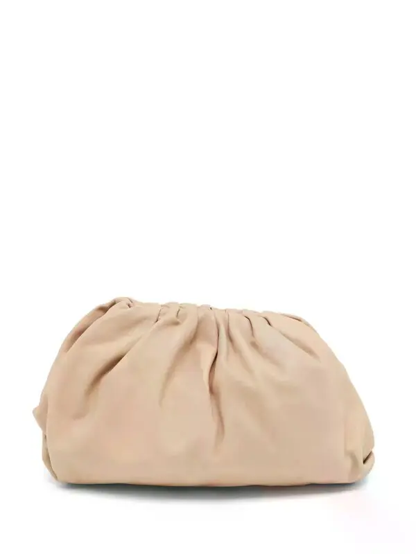 Bottega Veneta Beige Leather Clutch Bag - Neutrals