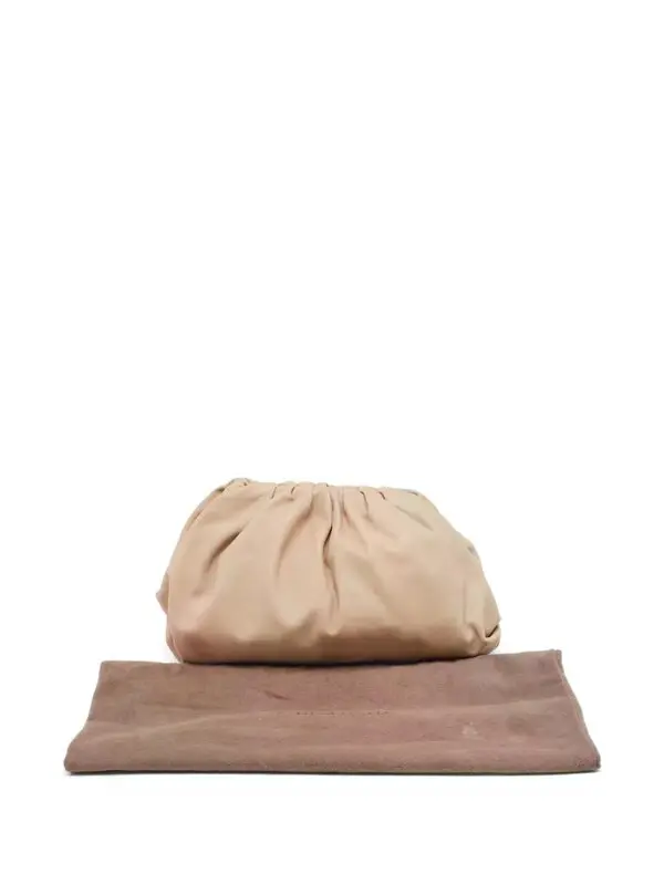 Bottega Veneta Beige Leather Clutch Bag - Neutrals