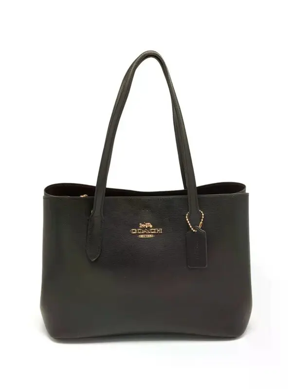 COACH Avenue Leather Tote Bag - Black