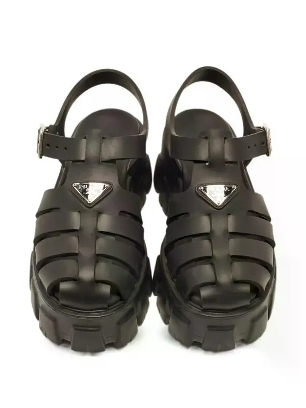 Prada Monolith Platform Sandals